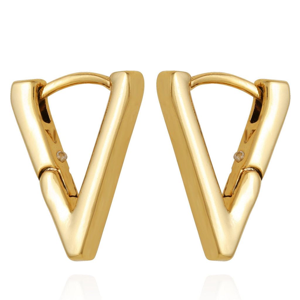 V-Hinge Huggie Earrings - Vince Camuto